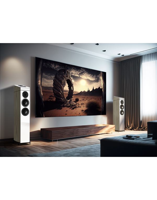 WHARFEDALE Diamond 12 3D Surround White Oak Ηχεία (Ζεύγος)
