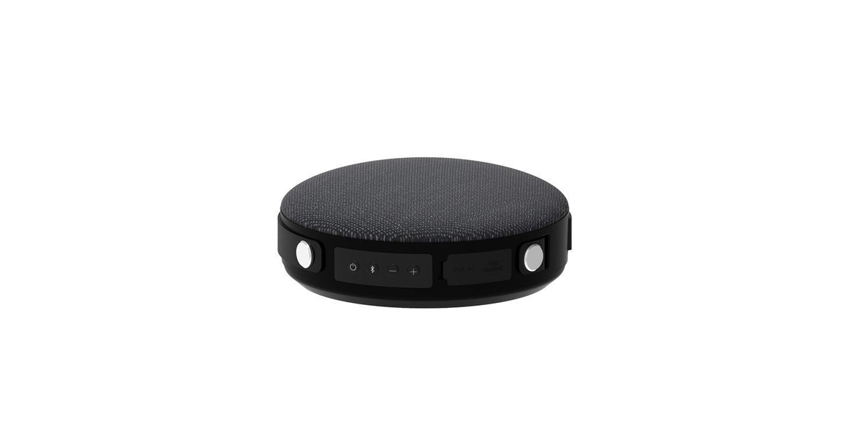 SOUND CRUSH ROUNDO BLACK Aσύρματο ηχείο Bluetooth 8W