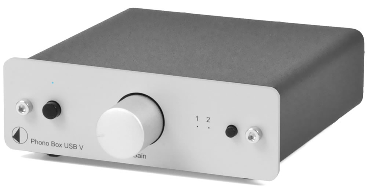 Pro-Ject Phono Box USB V Silver (MM-MC)