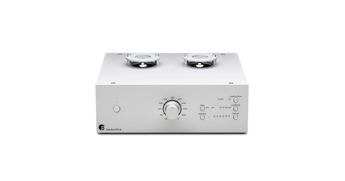 Pro-Ject Tube Box DS3 B - Silver
