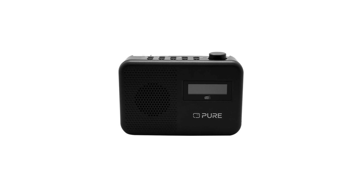 PURE Elan One 2 φορητό ψηφιακό ραδιόφωνο με DAB+ και Bluetooth, Ανθρακί
