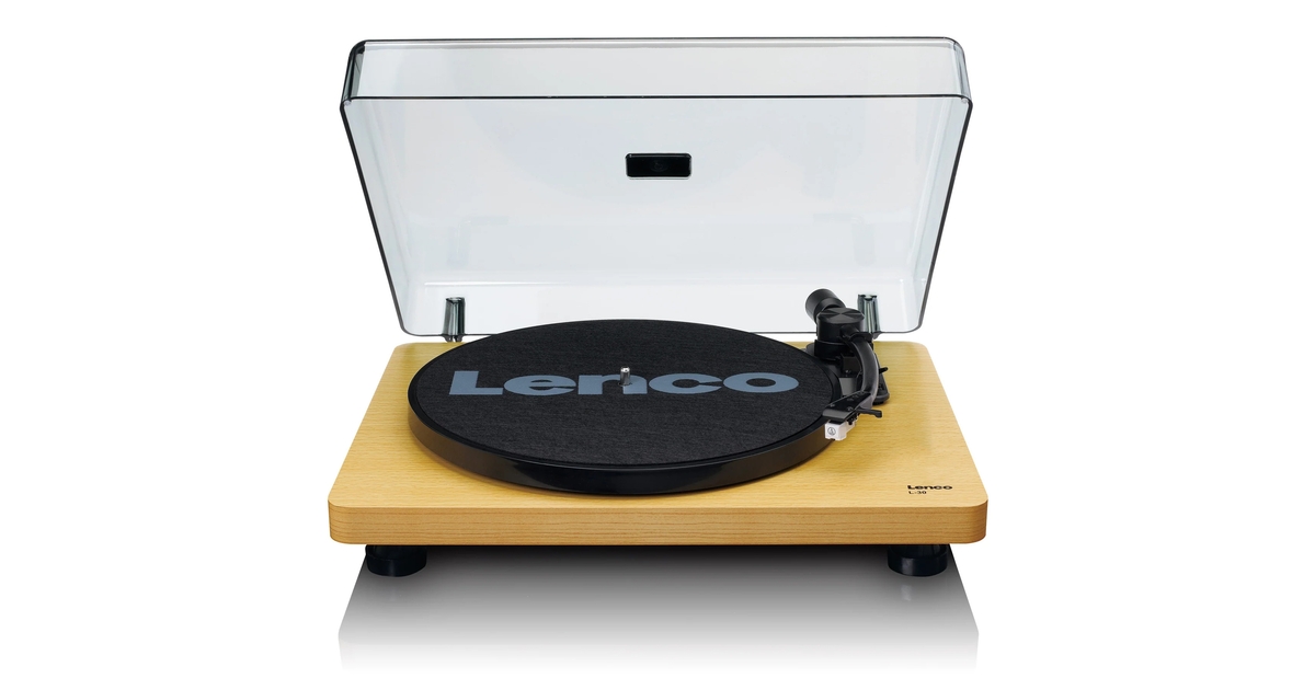 Lenco L-30 USB Wood - Belt Drive - Με προενισχυτή